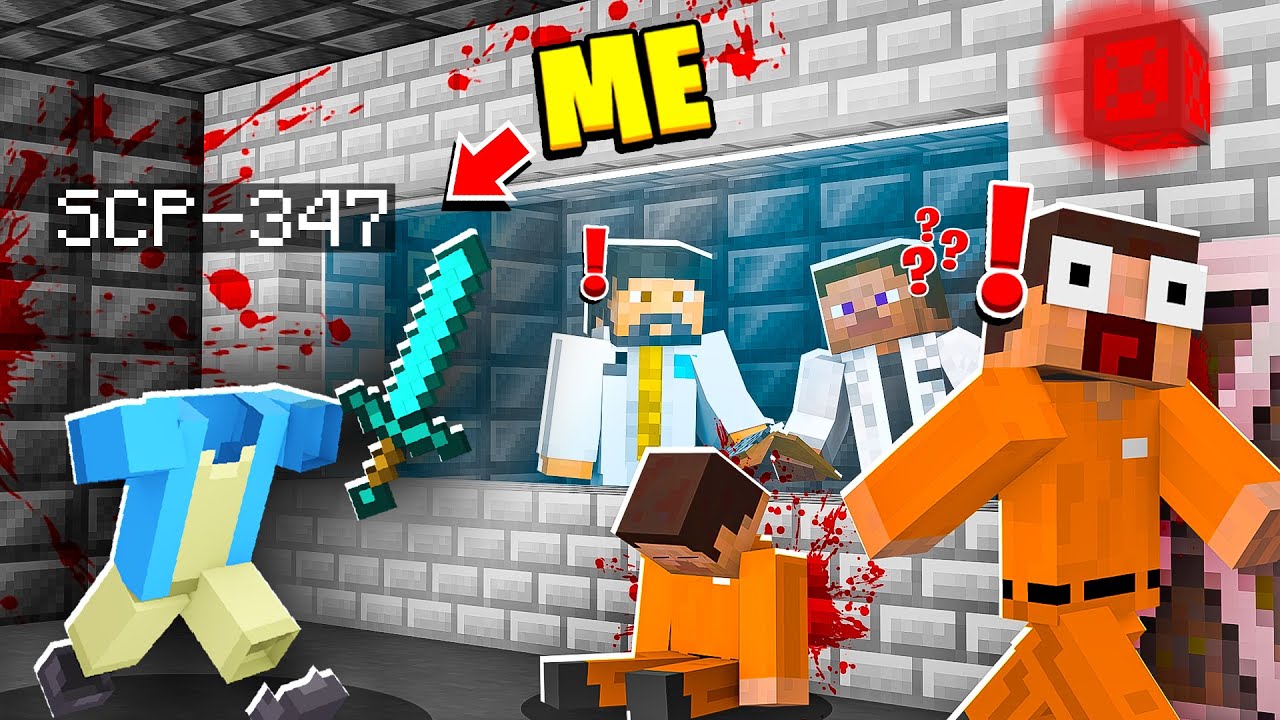 I Became SCP-347 in MINECRAFT! - Minecraft Trolling Video - YouTube
