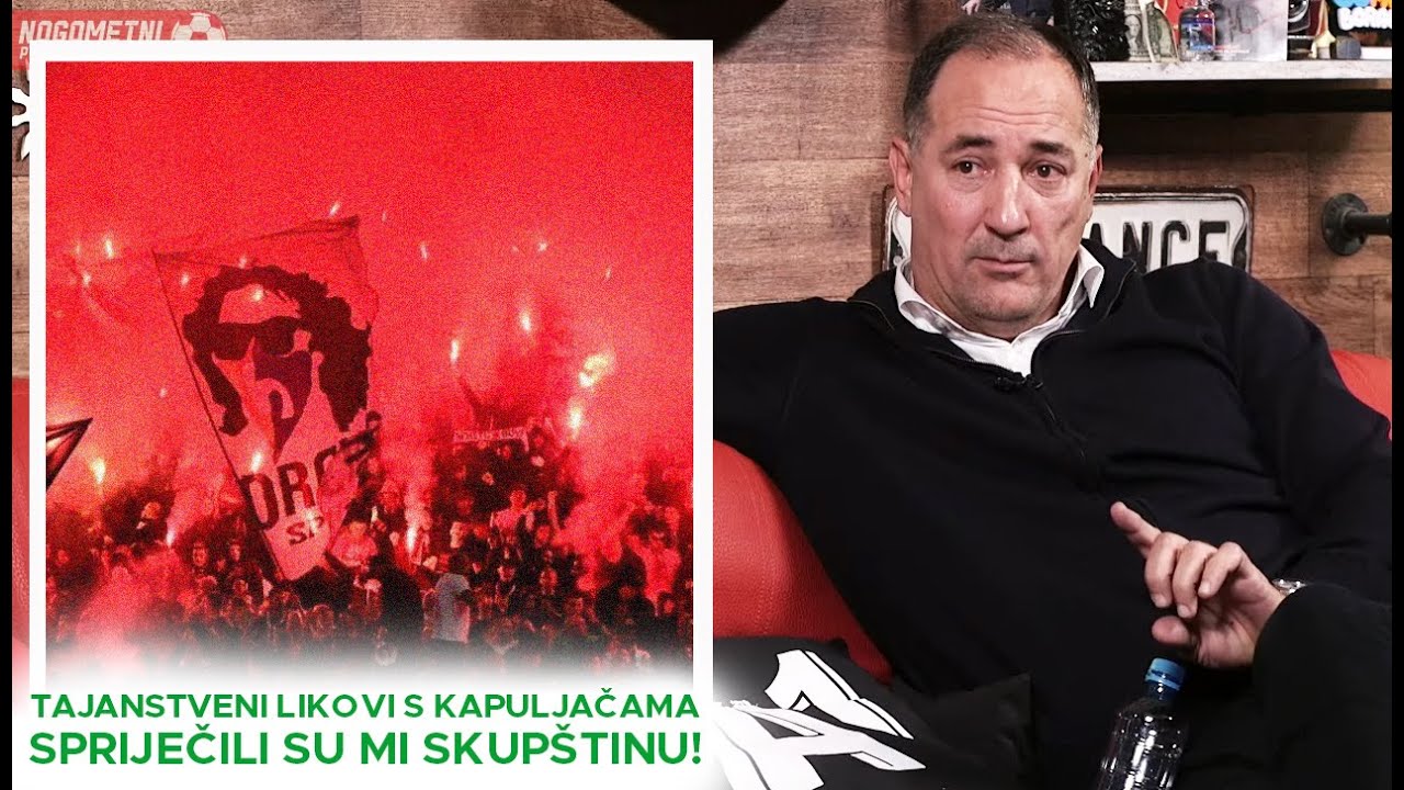Igor Štimac: "Nepoznata lica skrivena iza kapuljača onemogućila su mi ...
