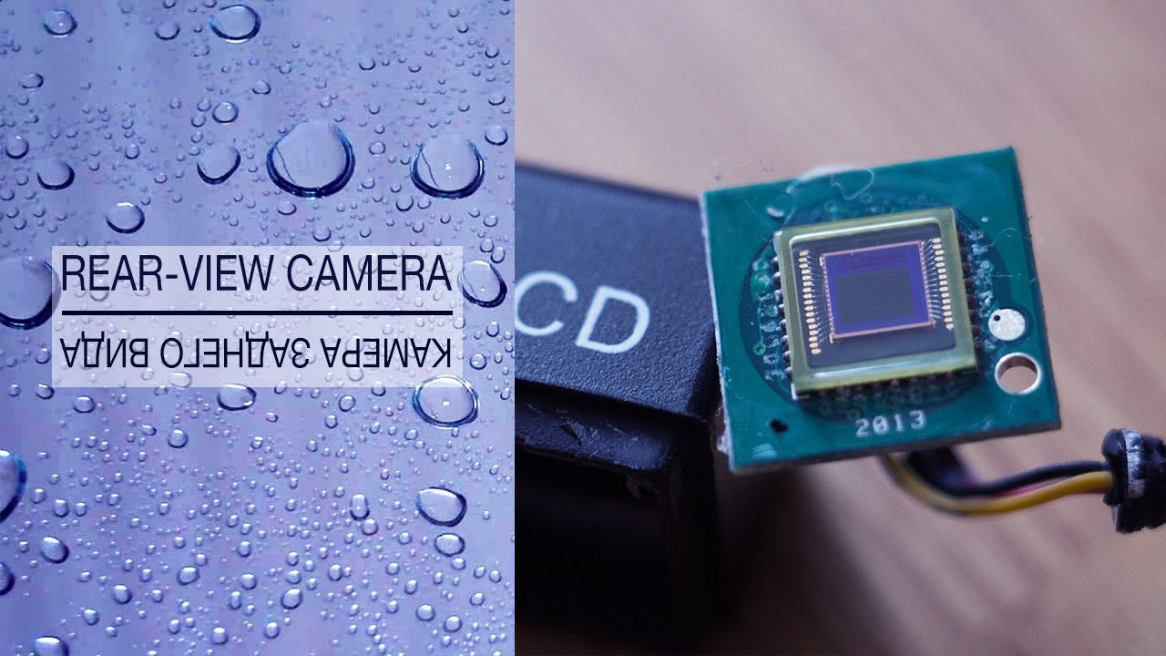 Repair CCD After Washing car. Night Vision Waterproof Car Rear View ...