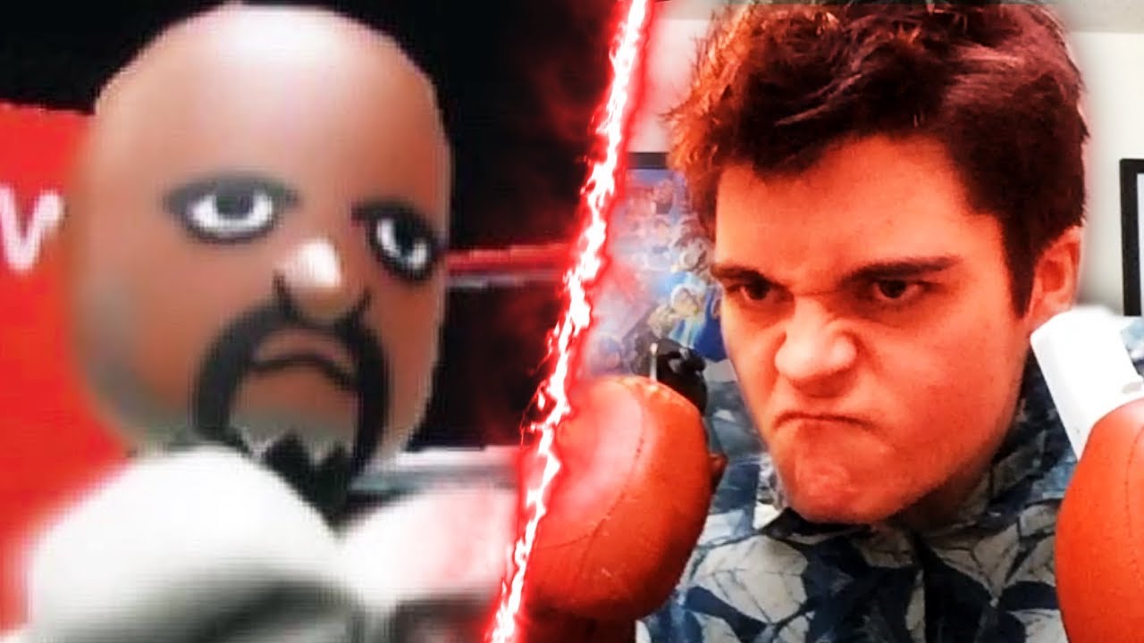 Fighting God In Wii Sports Boxing - YouTube