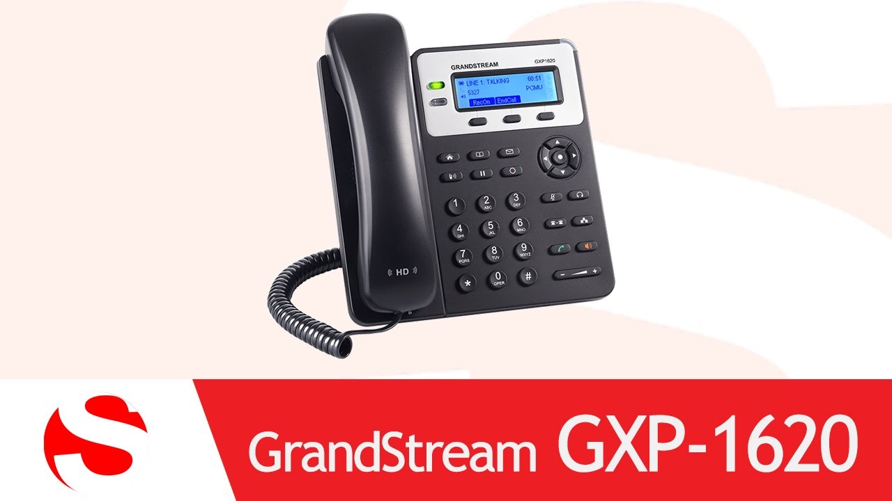 SYS2U.COM - แกะกล่อง GrandStream GXP-1620 - SMB IP Telephone 2 Line ...