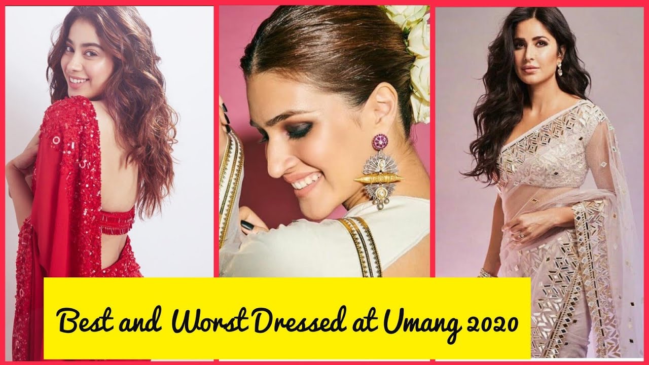UMANG Awards 2020...Best and worst Dressed. - YouTube