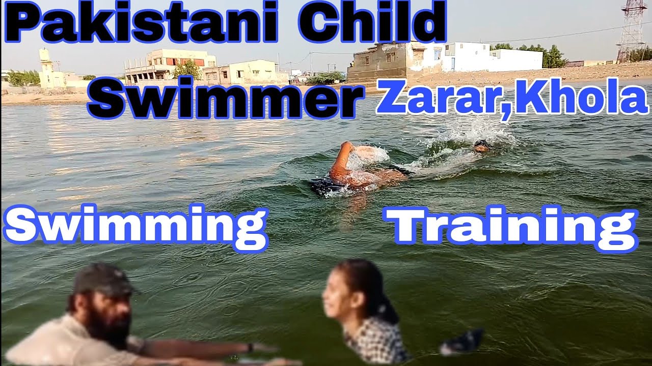 Pakistani Child Swimmer / swimming training / Basic skills ...