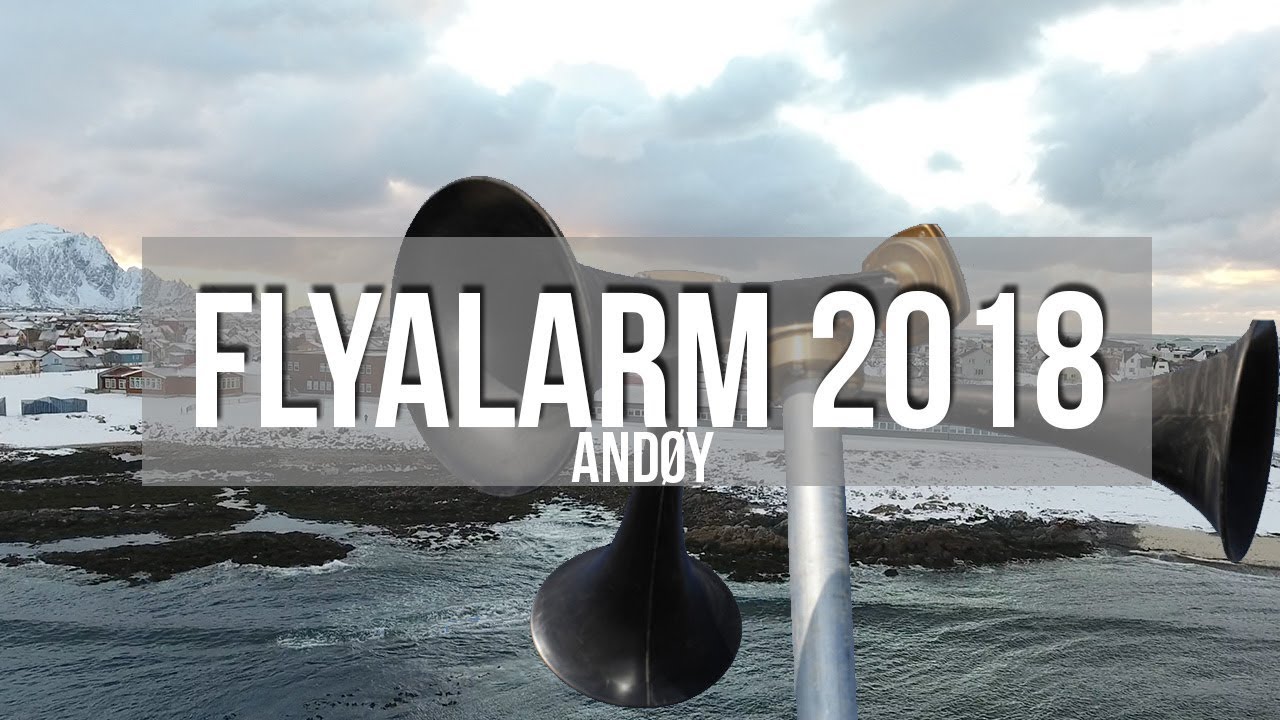 2018 ∣∣ Norwegian Civil Defense Siren @ Andenes, Norway - YouTube