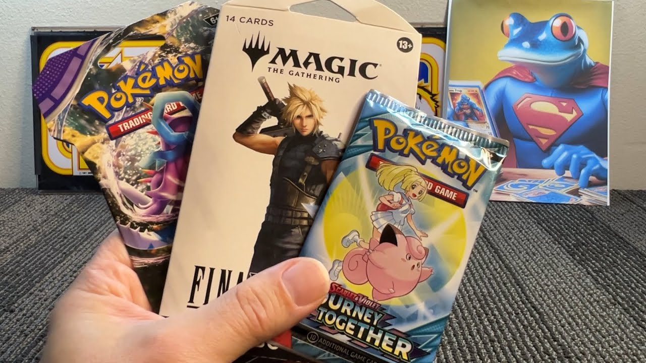 Pokemon and Magic FREE Giveaway + Opening GPK Hobby Box Intergoolactic ...