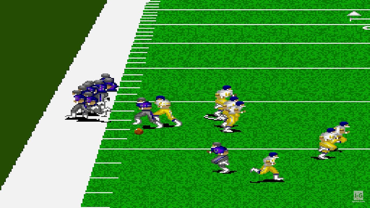 ESPN Sunday Night NFL - Gameplay Sega Genesis / Mega Drive - YouTube