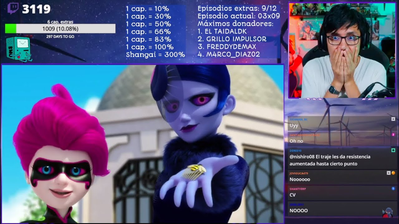 Miraculer-JugandorCriticon Reacción a LadyBug-Capítulo 9 T3 - YouTube