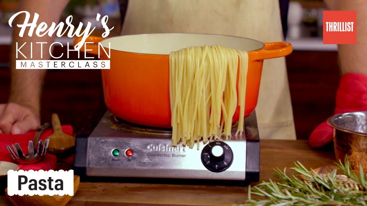 100 Tips to Make Better Pasta || Henry's Kitchen: Masterclass - YouTube