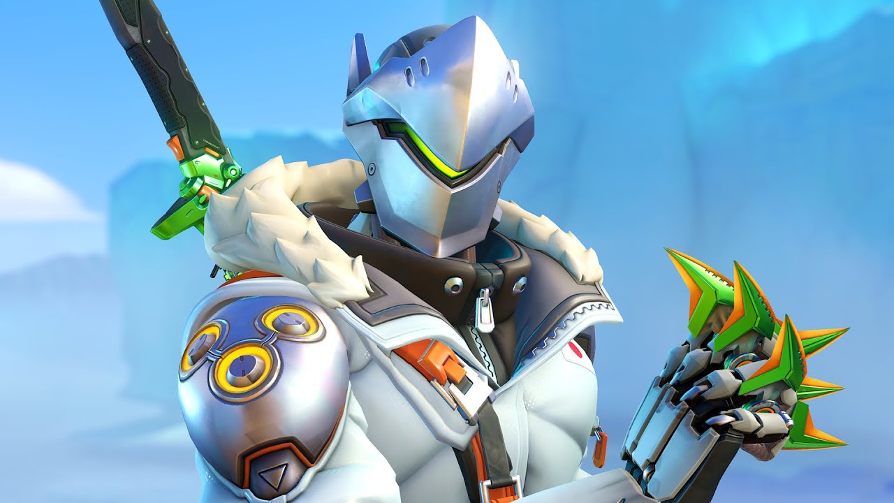 New Polar Genji Skin Preview | Gold & Jade Weapons - YouTube