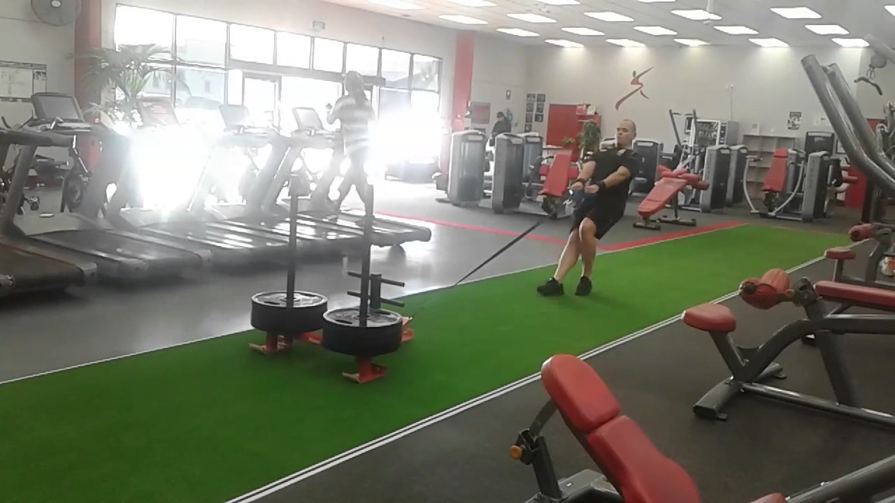 Heavy prowler pull/push - YouTube