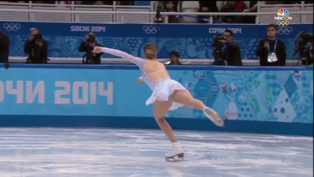 Combination Triple Flip Triple Toe Loop Carolina Kostner - YouTube