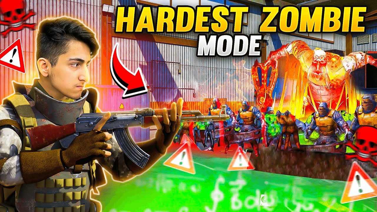 Hardest Zombie Mode In Free Fire😡99999 Zombie - Garena Free Fire - YouTube