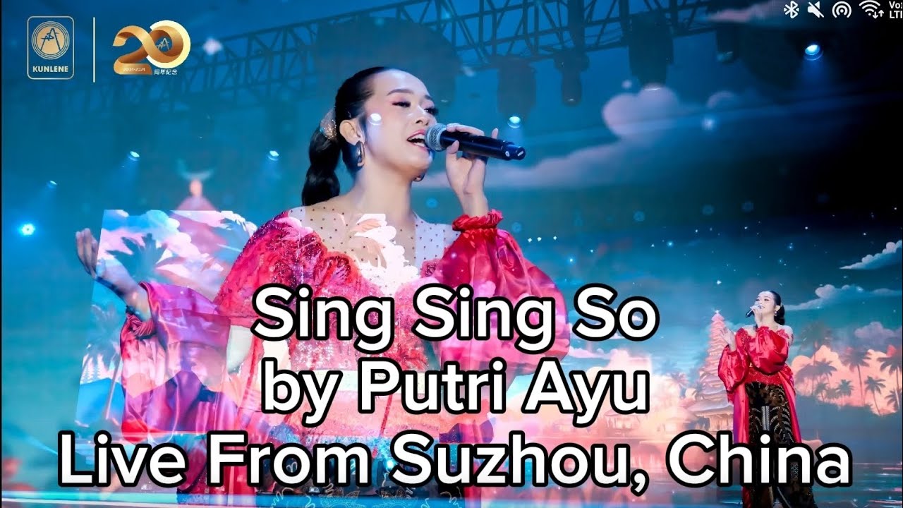 Sing Sing So by Putri Ayu Live from China! - YouTube