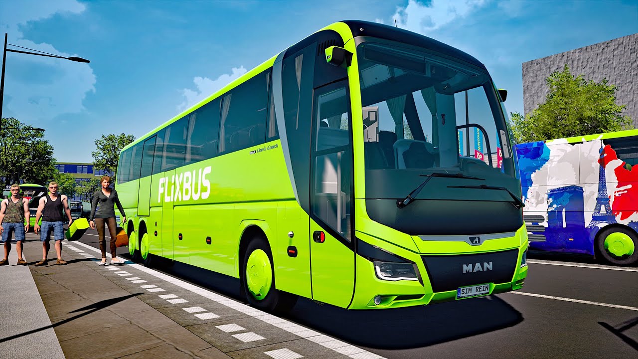 Fernbus Coach Simulator | DLC coaches added as AI vehicles! BETA! - YouTube