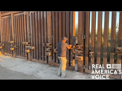 Mexico to America border crossing gate 😲😲 || America donkey || usa ...