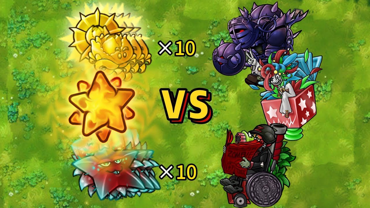 PvZ Fusion - Ultimate Sun God Ultimate Star Fruit vs Ultimate Zombie 植物 ...