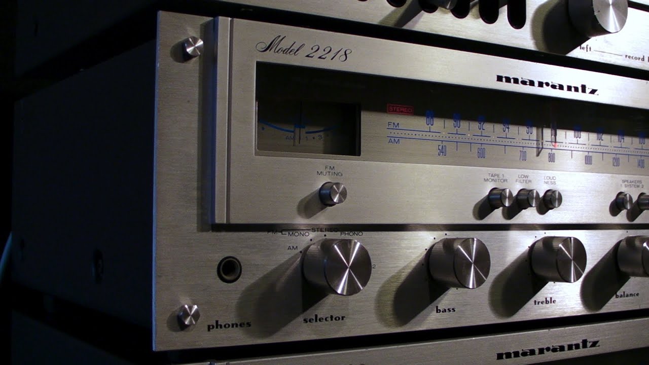 Marantz 2218 cleaning and solder - YouTube