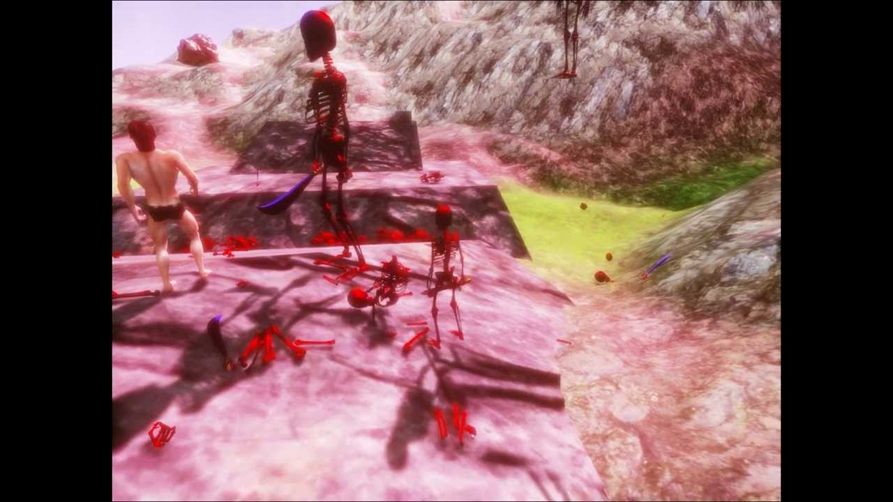 Fun With Exploding Skeleton Creatures - YouTube