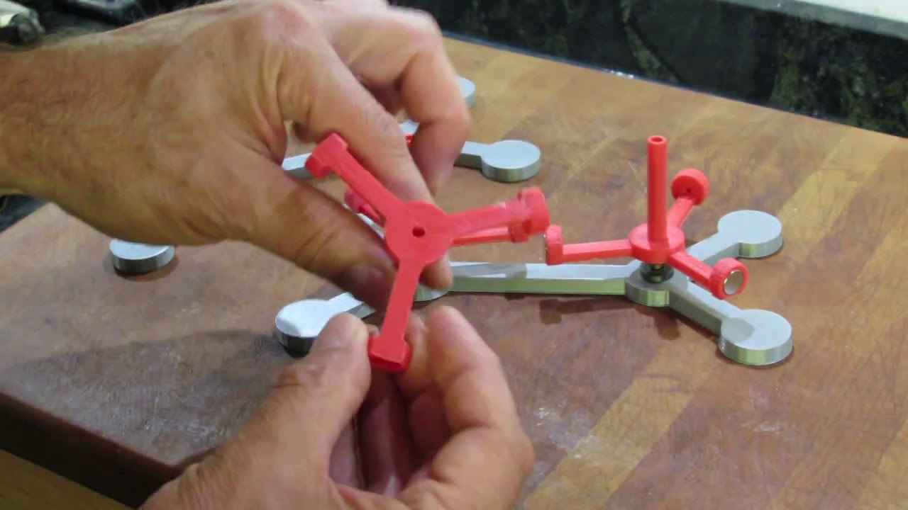 3D Printed Magnetic Spin Toys - YouTube