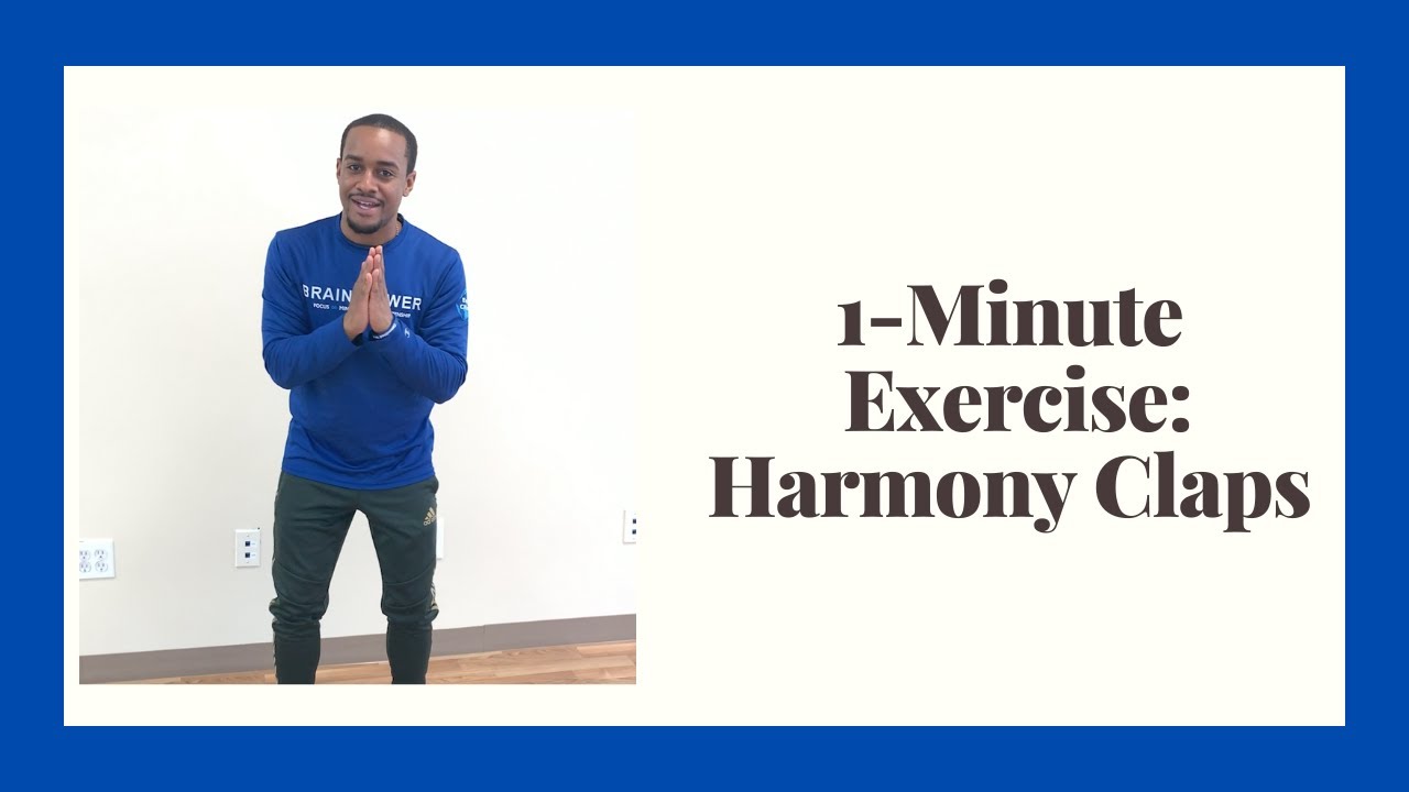 One Minute Exercise: Harmony Claps - YouTube