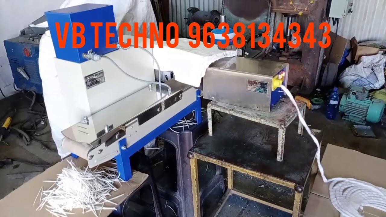 VB Techno Fully Automatic Long Cotton Wick Machine 9638134343 - YouTube