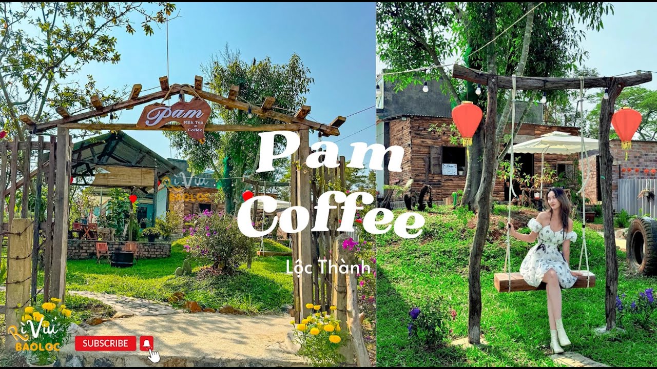 Review Pam Coffee xinh yêu | Rì Viu Bảo Lộc - YouTube