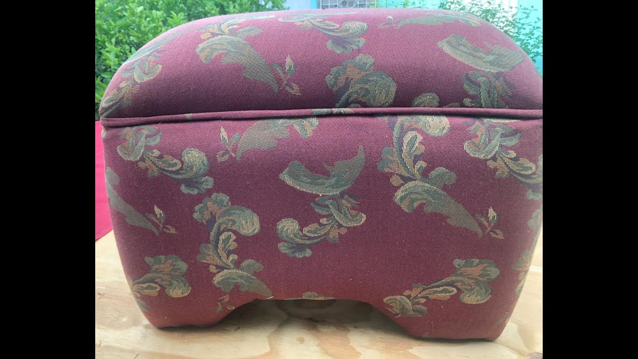 How to Make an Hassock From Scratch - YouTube