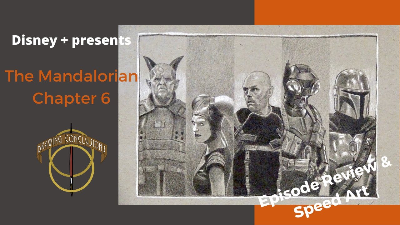 Chapter 6 of The Mandalorian Review & Speed Art - YouTube