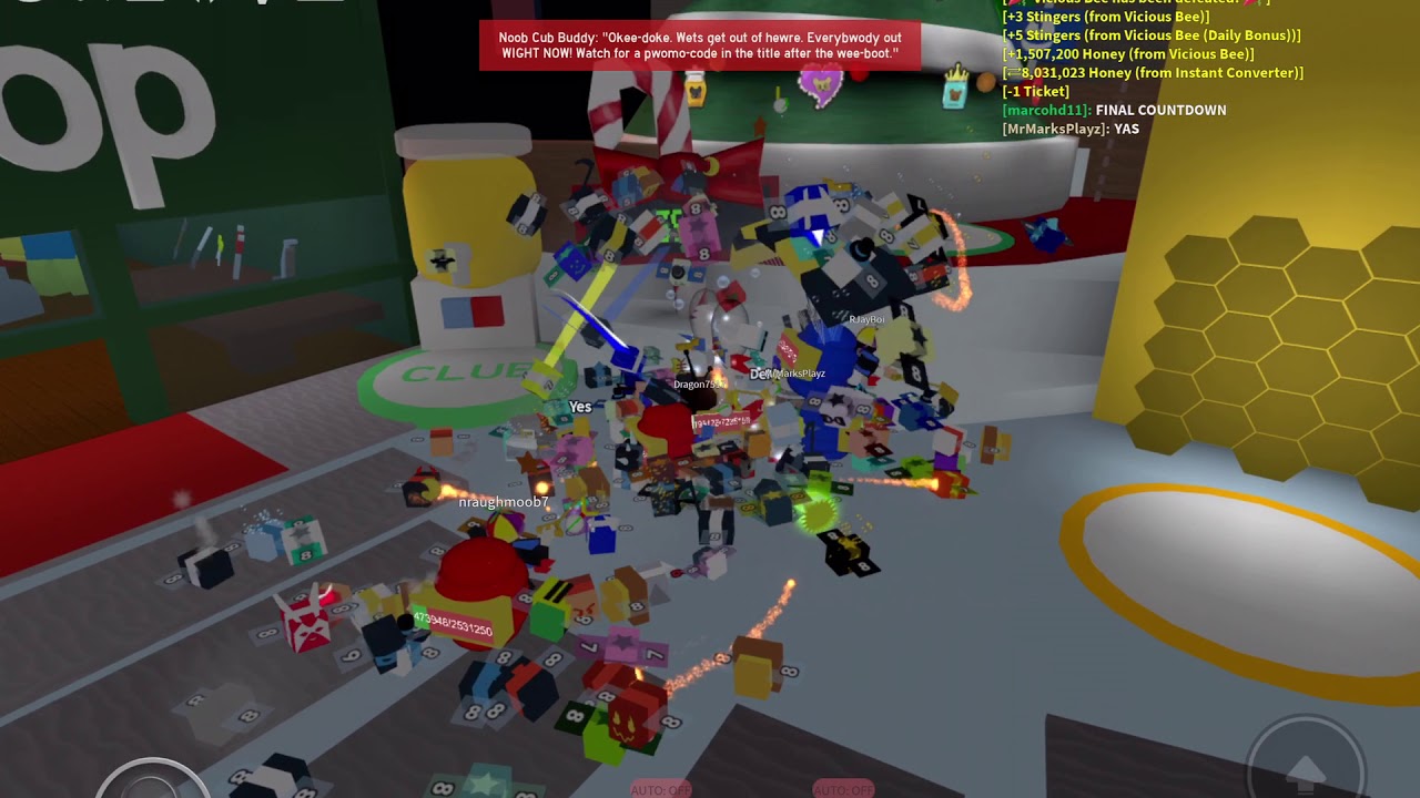 THE LAST MINUTE OF BEESMAS! - YouTube