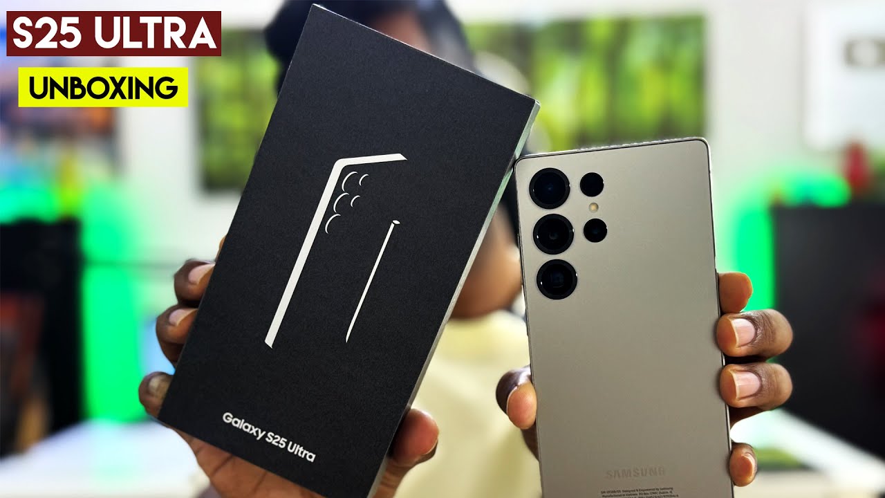 Samsung Galaxy S25 Ultra Unboxing! - YouTube
