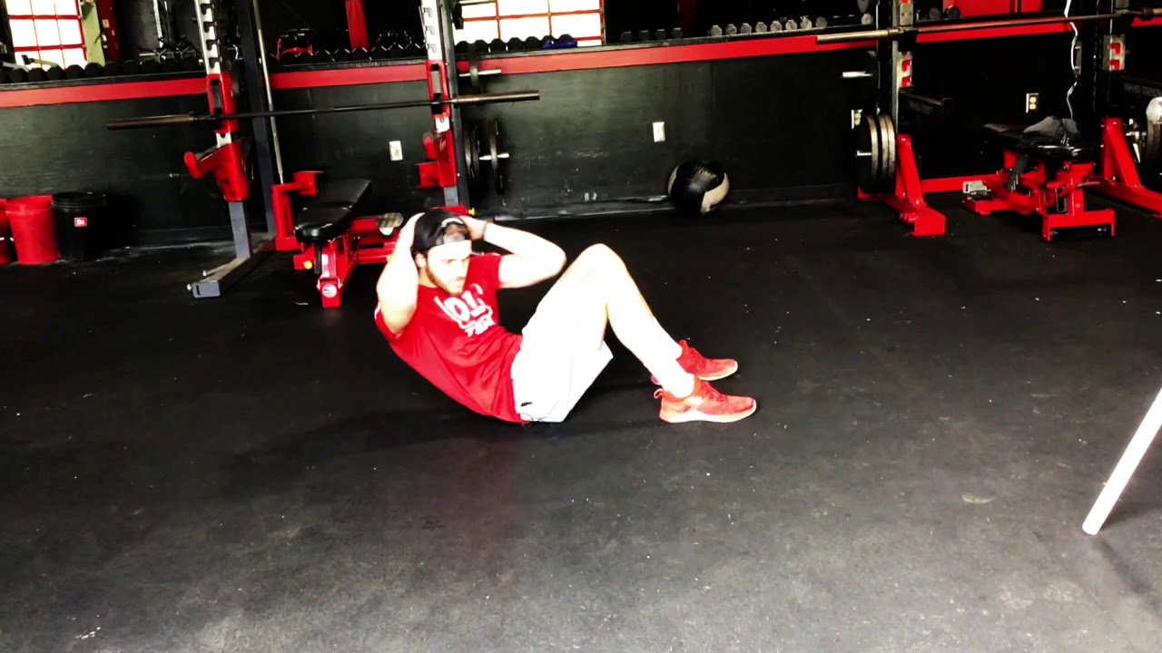 Alternating Sit Ups - YouTube