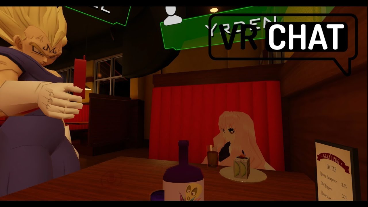 VRchat - Vegeta's restaurant part 2 - YouTube