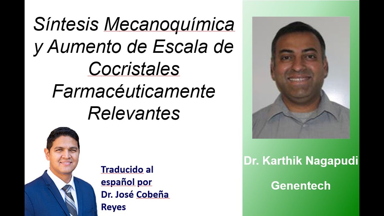 Síntesis Mecanoquímica y Aumento de Escala de Cocristales ...