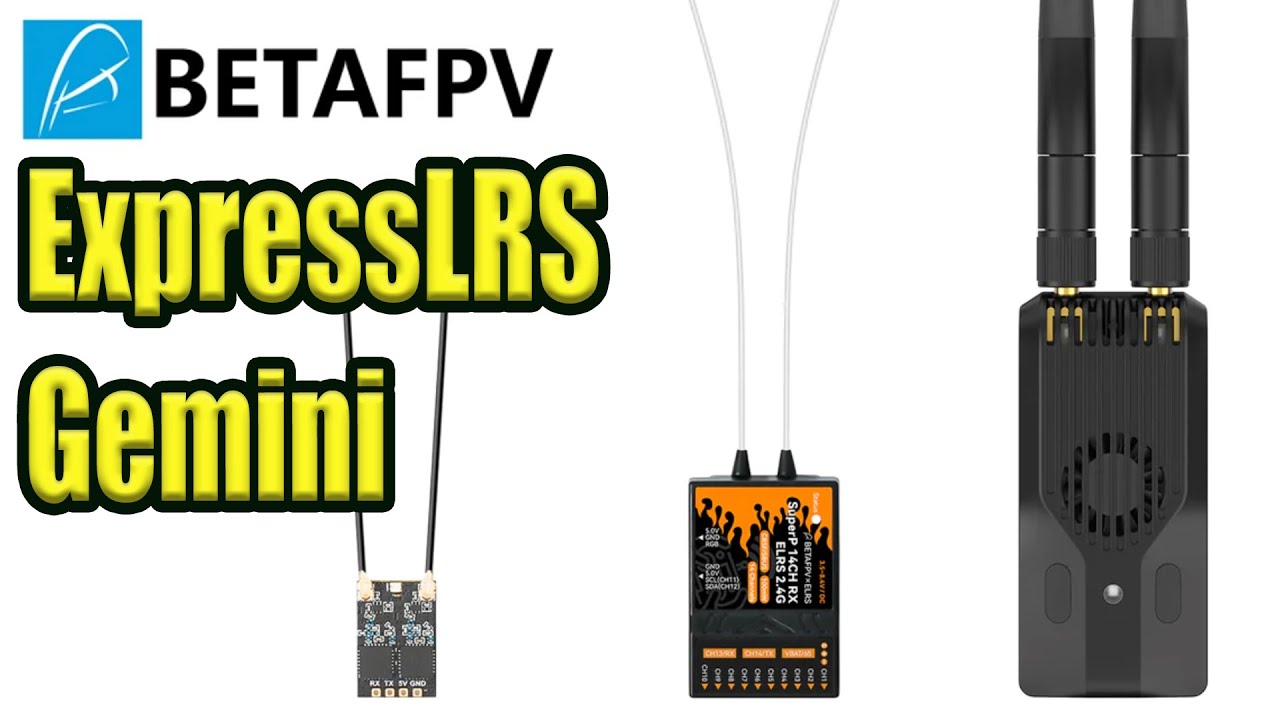 ExpressLRS Gemini Is Here - BetaFPV SuperG Sets The Standard - YouTube