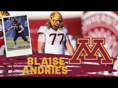 Blaise Andries, OL, Minnesota | 2022 NFL Draft Prospect Zoom Interview ...