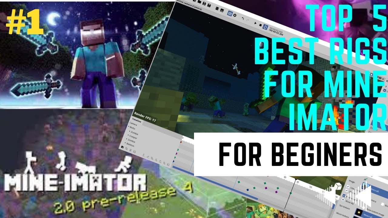 Top 5 rigs for 😱(mine imator)😱 - YouTube