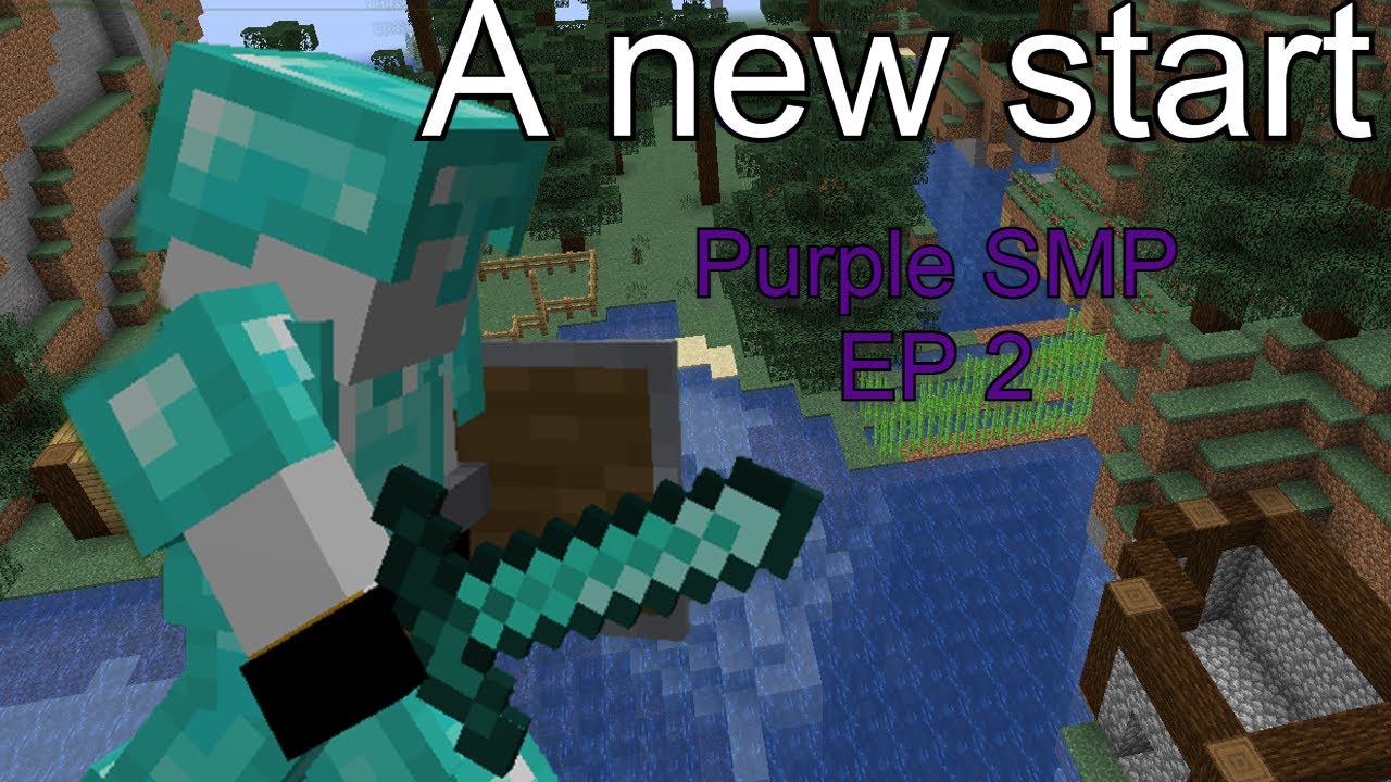 A new start | Purple SMP EP2 - YouTube