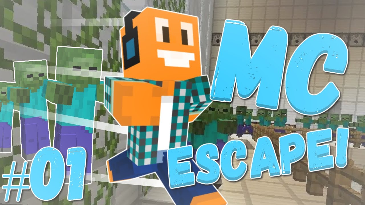 Minecraft Escape #01 [The Escape!] - "Horda zombie!" - YouTube