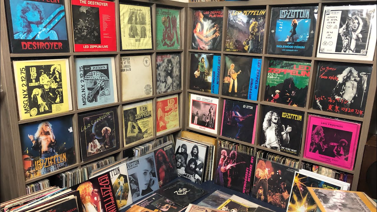 My Led Zeppelin Record Collection part 2: The Bootlegs - YouTube