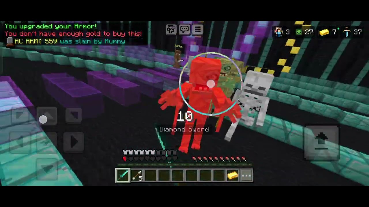 Zombie mode but very difficult in Minecraft lifeboat #minecraft - YouTube