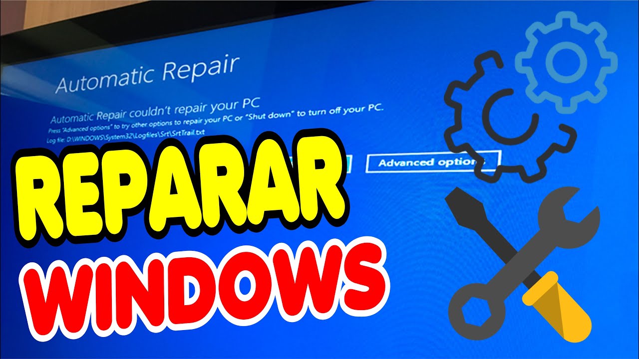 Como REPARAR WINDOWS 10 Sin formatear y sin PERDER ARCHIVOS - YouTube