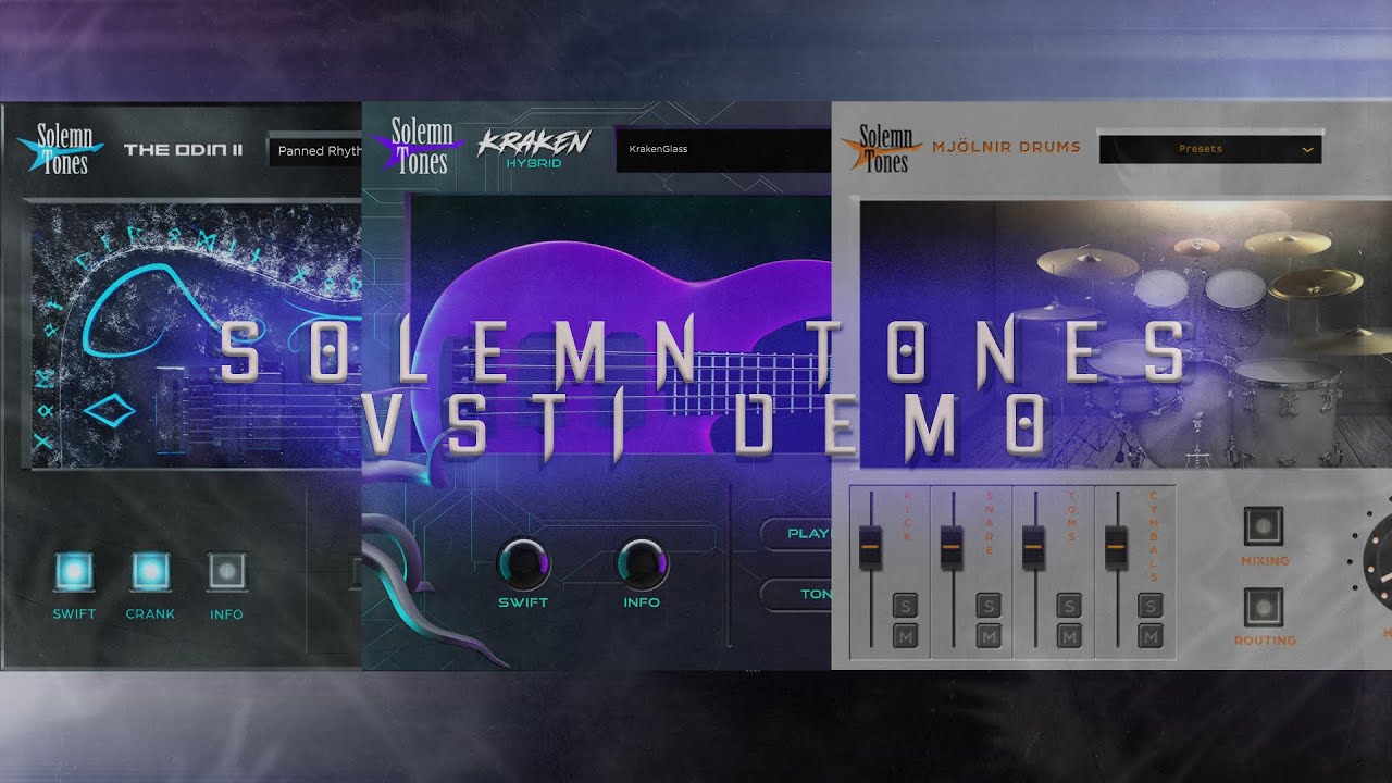 Solemn Tones VSTi Demo - YouTube