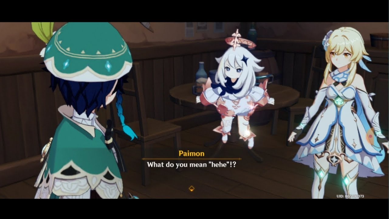 Ehe te nandayo !! Paimon Angry Moment || Genshin Impact - YouTube