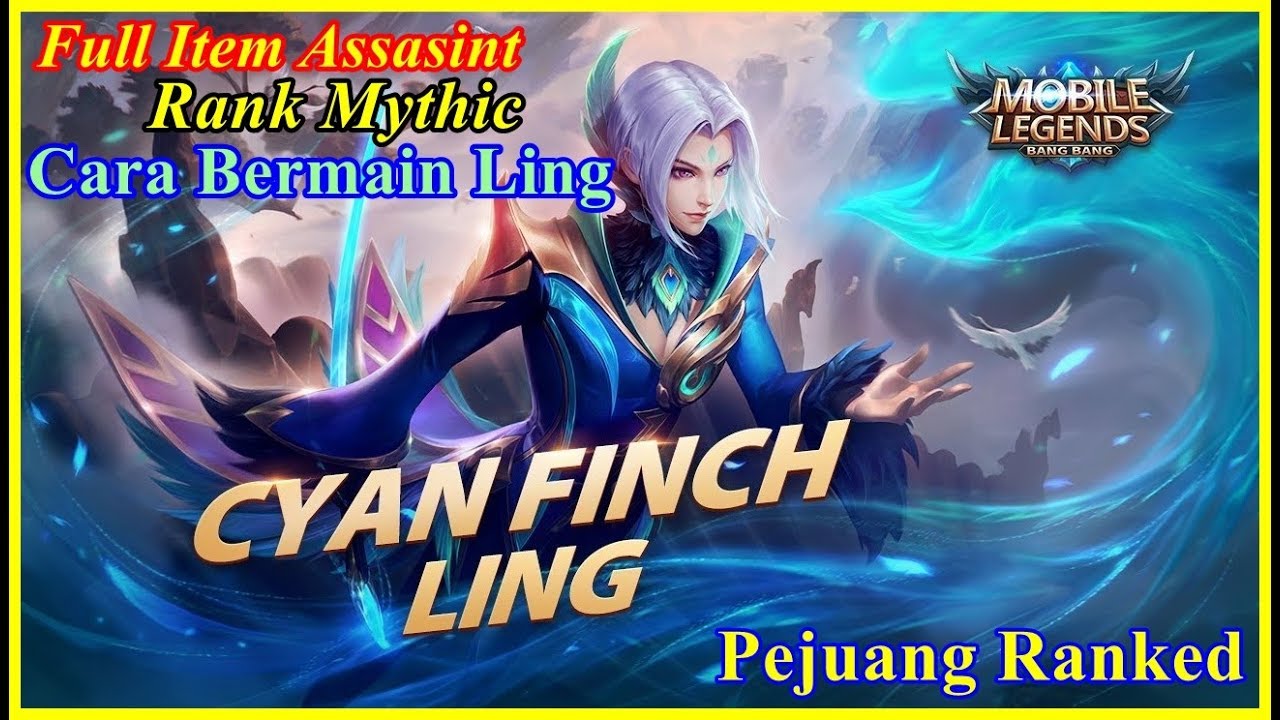FULL ITEM LING | tutorial cara menggunakan hero baru ling mobile legend bang bang - YouTube