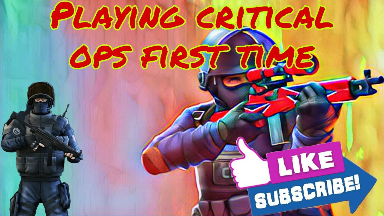 Playing critical ops first time#criticalops - YouTube