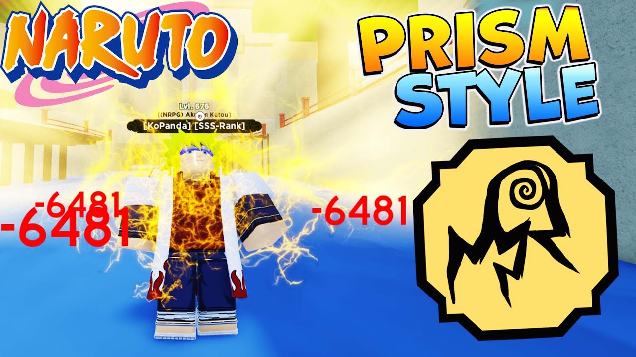 Шиндо Лайф Золотая Молния😱 Обзор Prism Style Shindo Life Наруто Роблокс ...