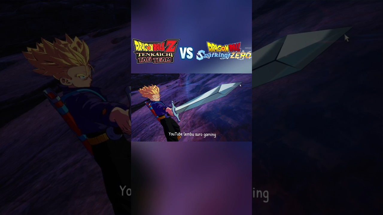 Trunks | Dragon Ball Tenkaichi vs Dragon Ball Sparking Zero # ...