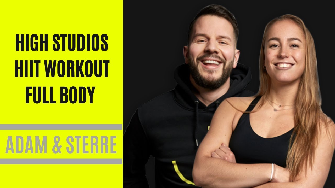 FULL BODY HIIT WORKOUT with Adam & Sterre - YouTube