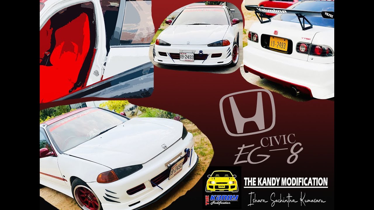 honda civic eg8 modified in sri lanka - YouTube
