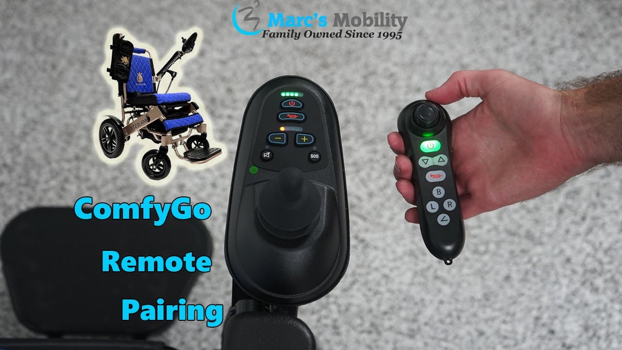 Comfygo IQ 7000 and 8000 Remote Control Pairing - How to Connect the ...